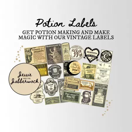 Magic Potion Labels Printable Bundle