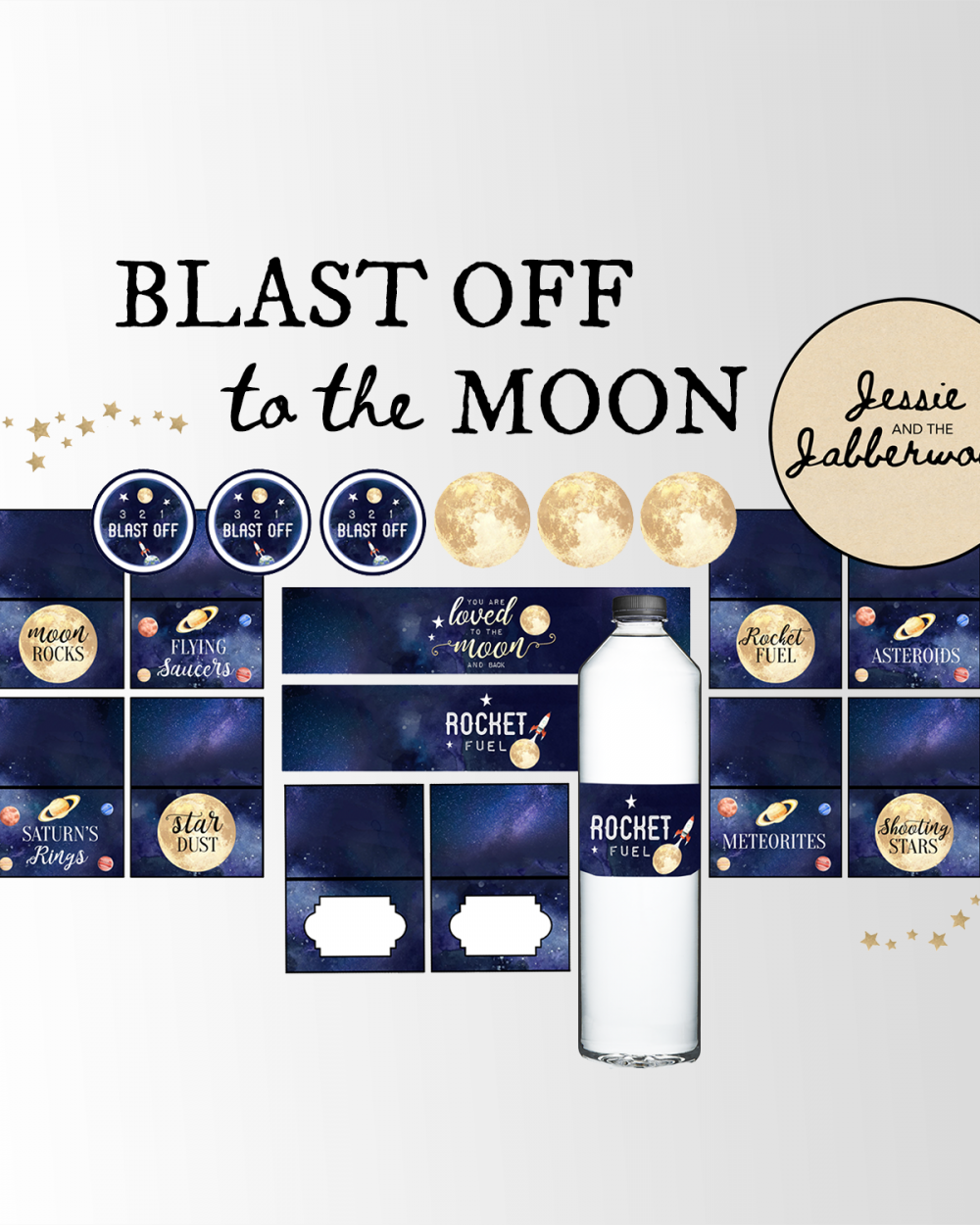 Space Labels Printable Set