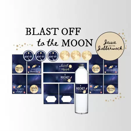 Space Labels Printable Set