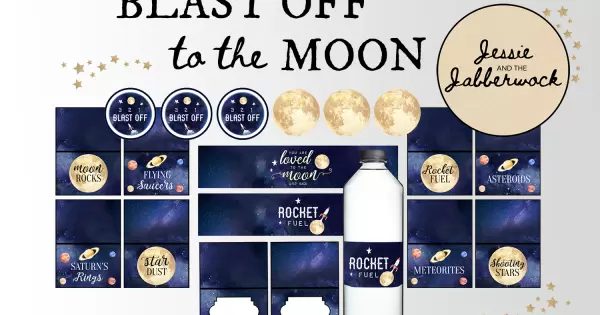 Space Labels Printable Set